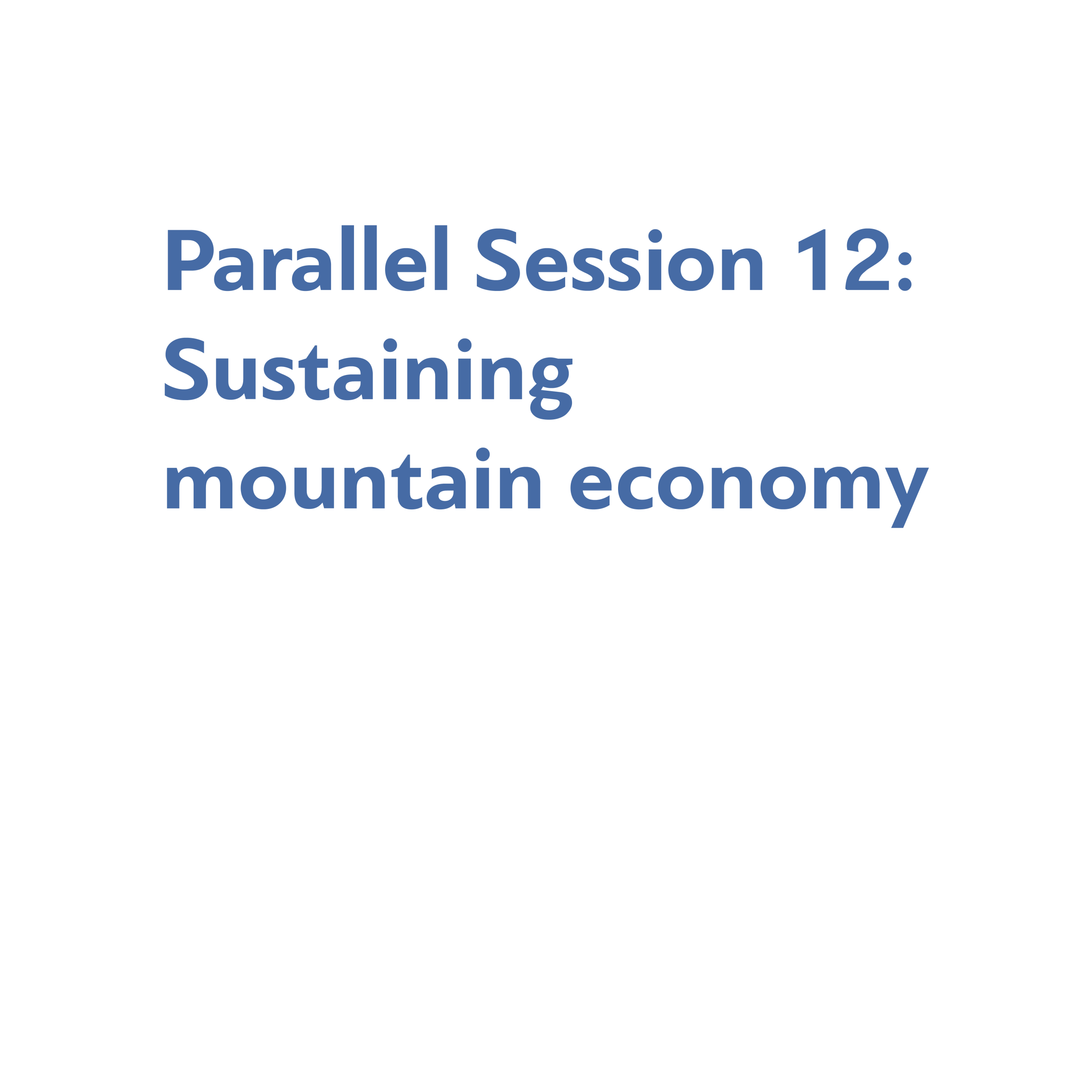 Parallel Session 12 - Sagarmatha Sambaad